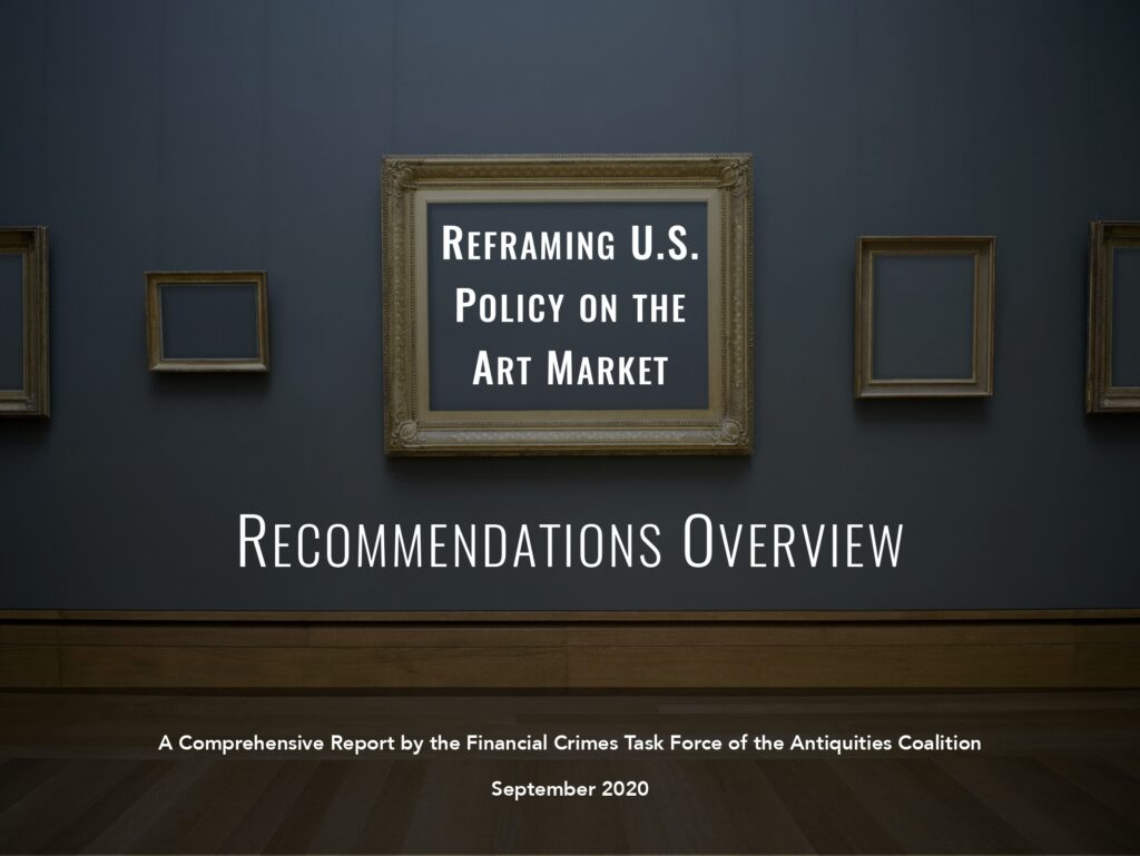 Financial Crimes Task Force - Antiquities Coalition